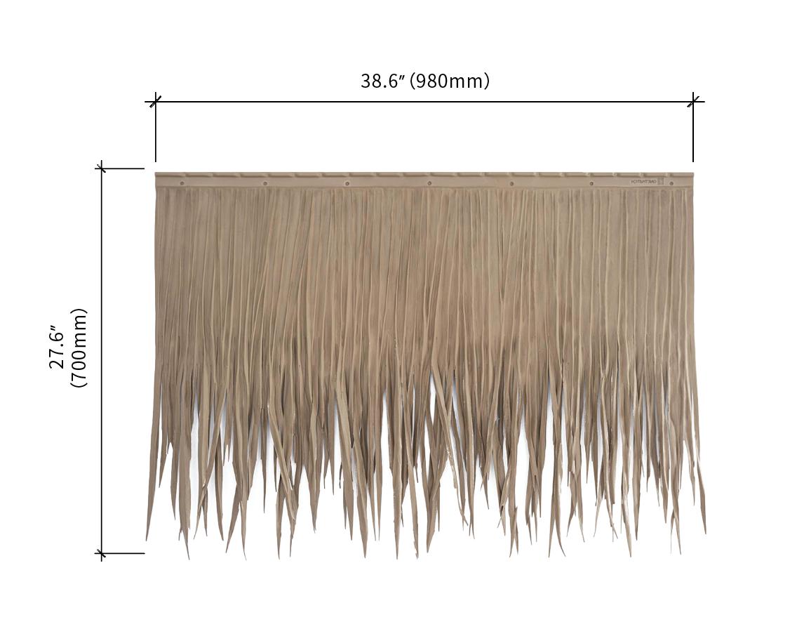 Synthetic Palm Thatch | Artificial Thatch Roof